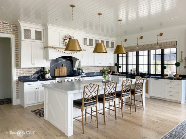 Spring styling in the kitchen - Remington Avenue