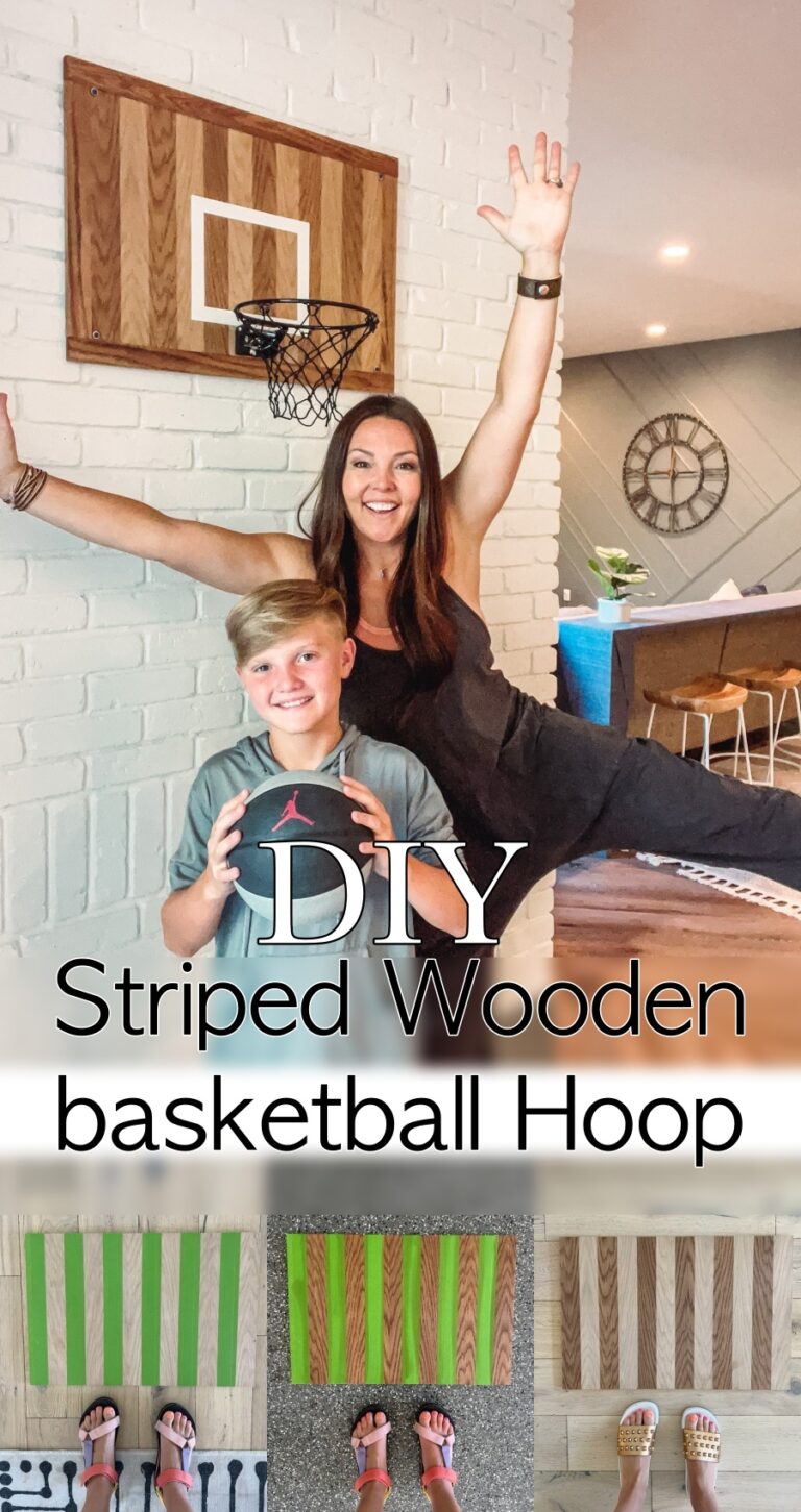 DIY Wooden Mini Basketball Hoop - Remington Avenue