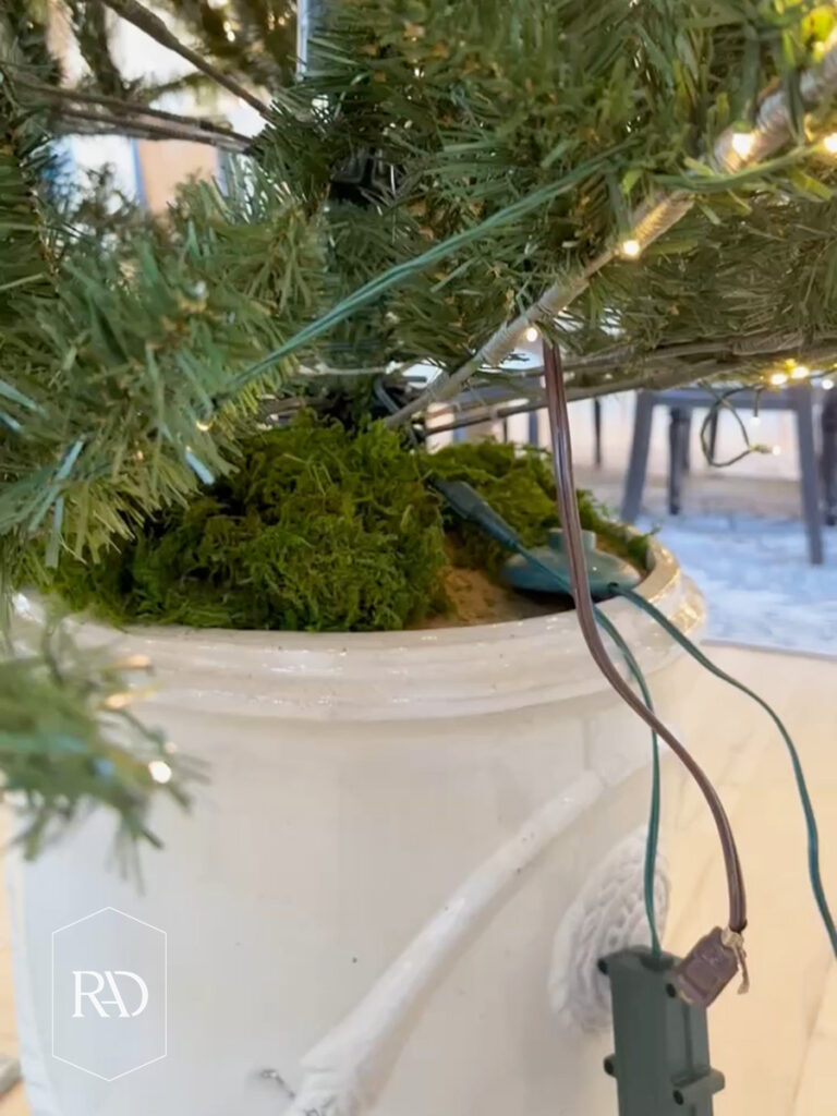DIY Potted Christmas Tree Stand - Remington Avenue