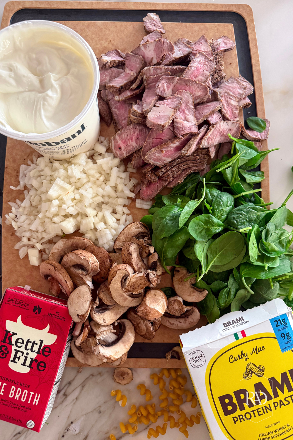 Simple High Protein Beef Stroganoff - Remington Avenue